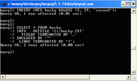How to Save "Backup Records and Dump File" Into Text File in MySQL